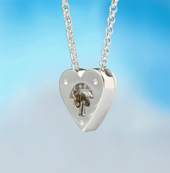 Key To My Heart Pendant Necklace | Alan Ardiff at Painted Earth