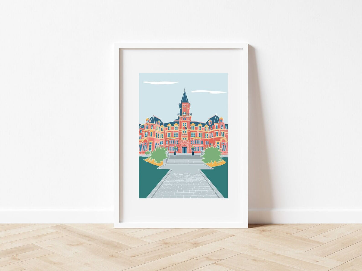 Slieve Donard Illustration Print – Painted Earth