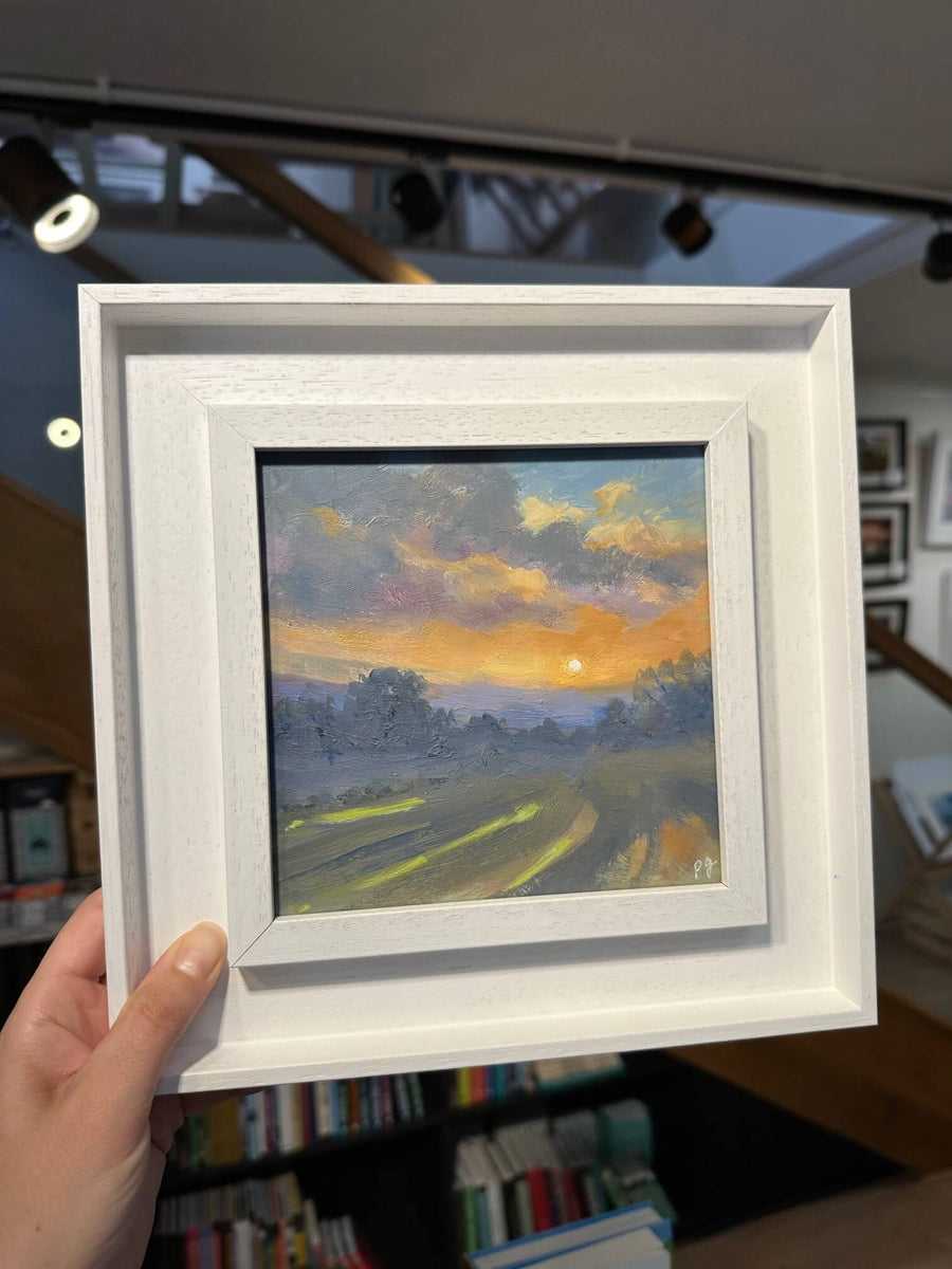 'Sunset Glow' Original oil – Painted Earth