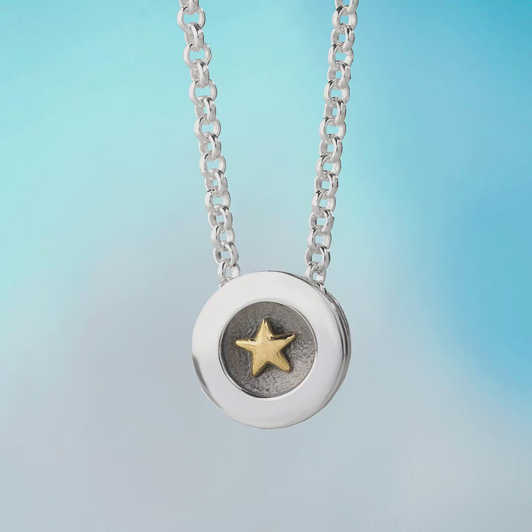 Gold Star Pendant Necklace | Alan Ardiff at Painted Earth