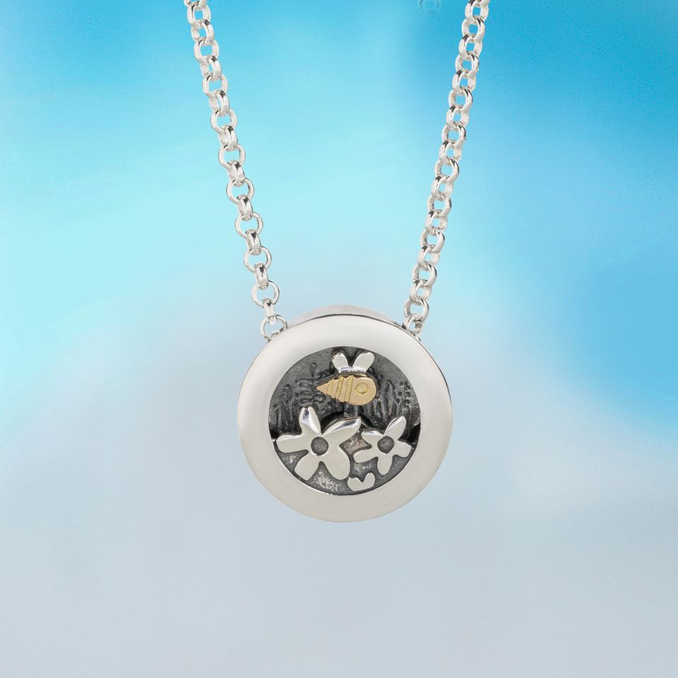 Busy Beeing Pendant Necklace | Alan Ardiff at Painted Earth