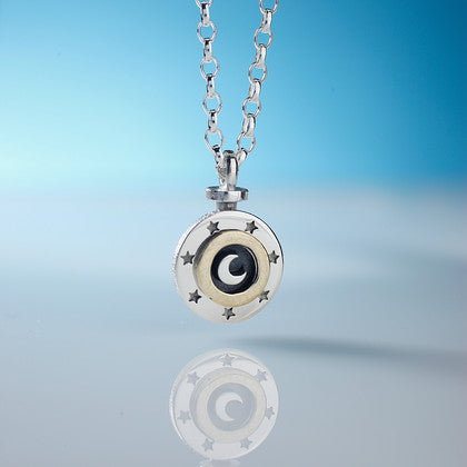 Sun, Moon and Stars Pendant Necklace | Alan Ardiff at Painted Earth